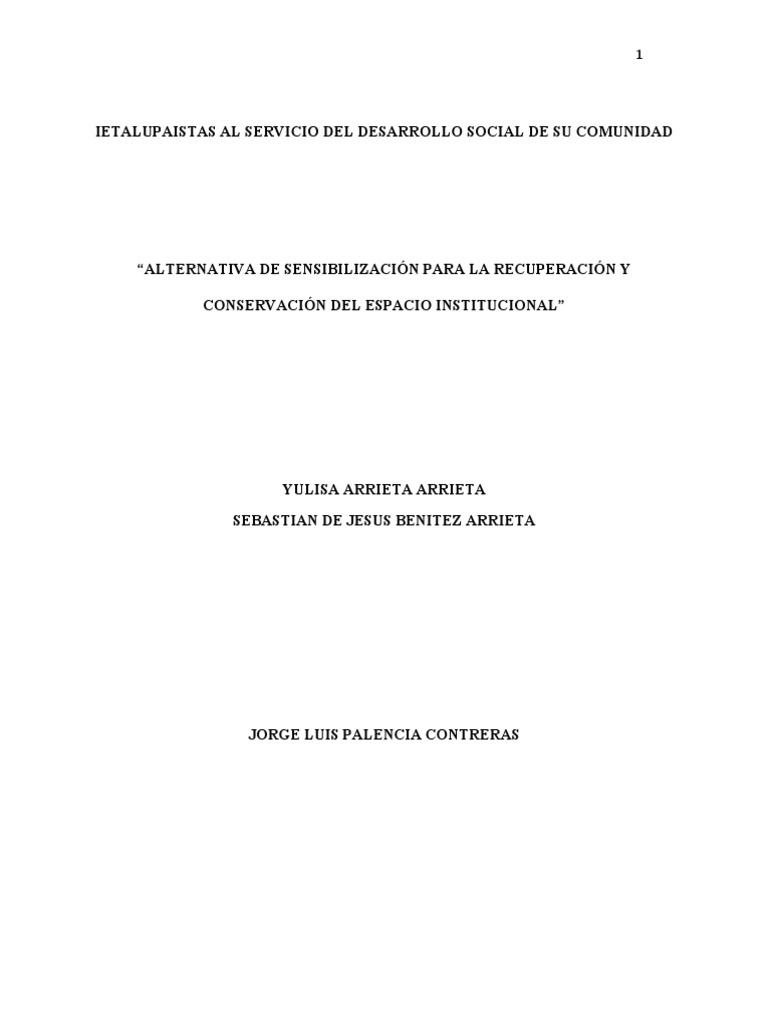 Proyecto de Mayerlis | PDF | Entorno natural