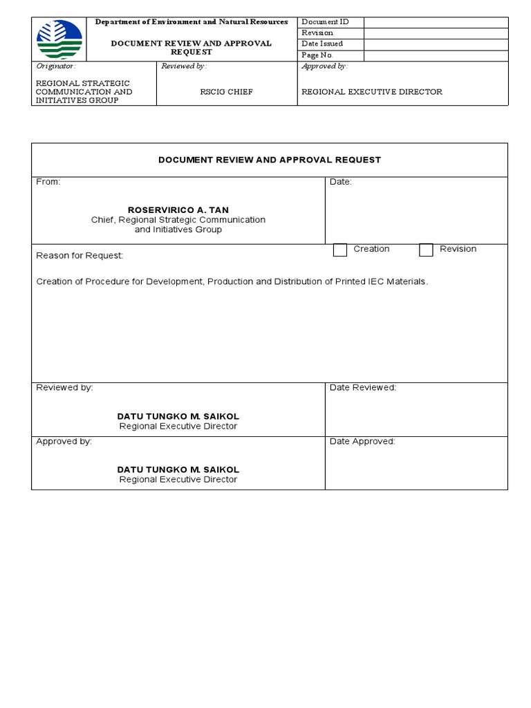 Procedures For Development Production and Distribution of IEC Materials ...