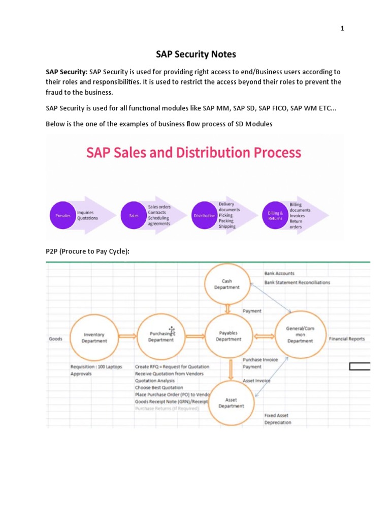 SAP Security Notes | PDF | User (Computing) | Password
