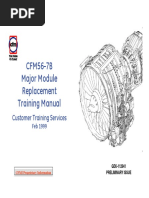 Training Manual CFM56-5B: Basic Engine | PDF | Turbine | Propulsion