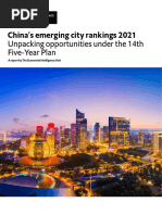 Top 10 Advanced Cities in China 2024 | PDF | Shanghai | Shenzhen