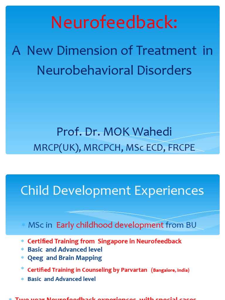Neurofeedback in Neurobehavioral Treatment | PDF | Neurofeedback ...