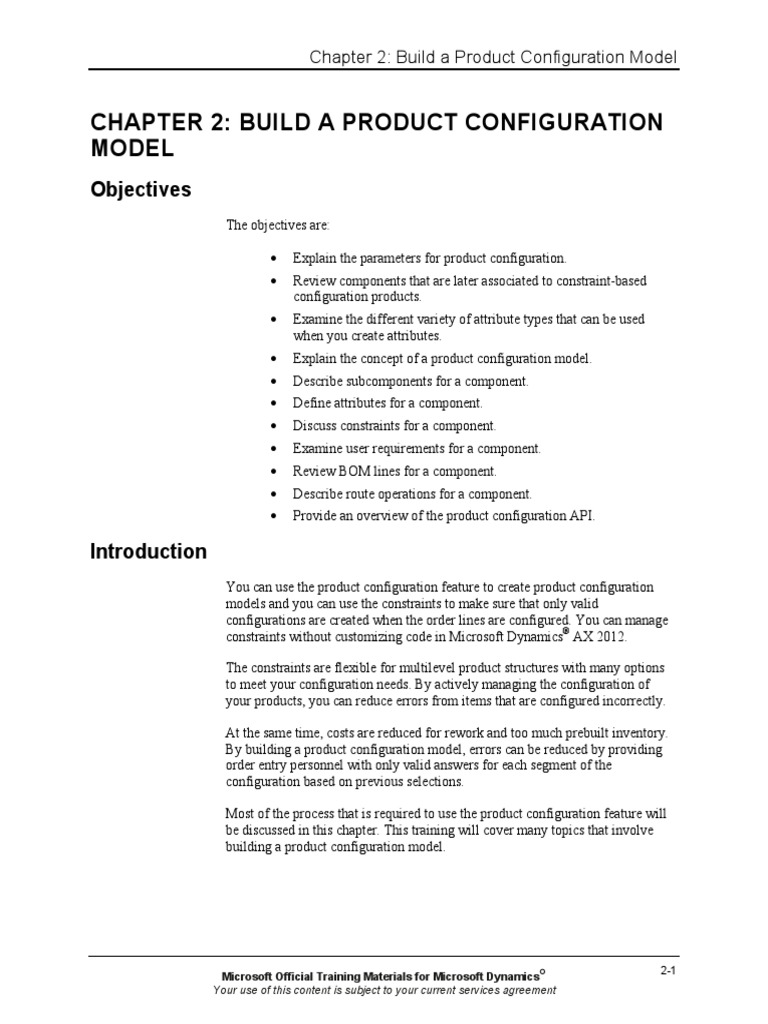 Ax2012 Enus PCF 02 | PDF | Data Type | Boolean Data Type