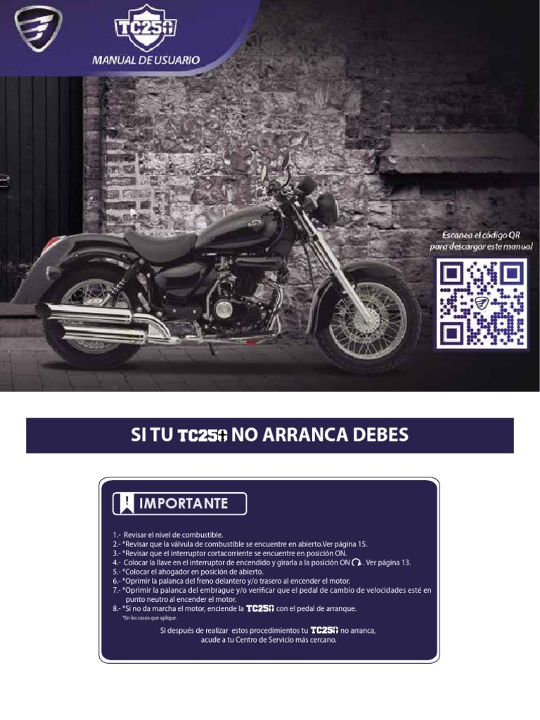 Manual Tc250 | PDF