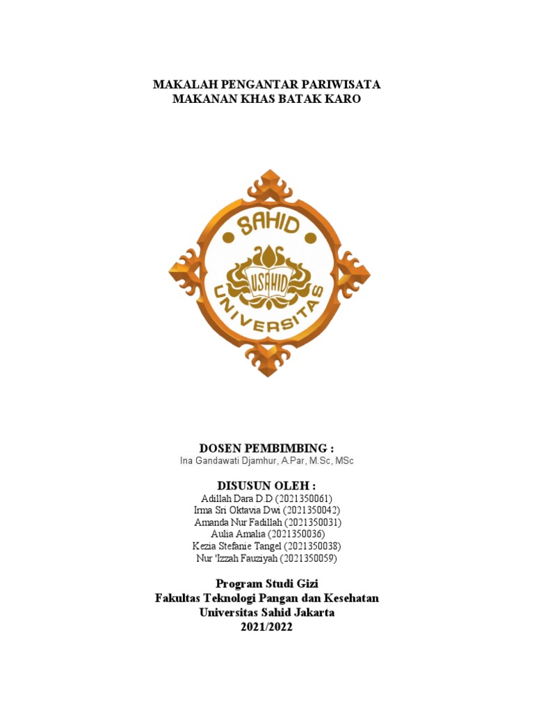 Makalah Suku Karo | PDF