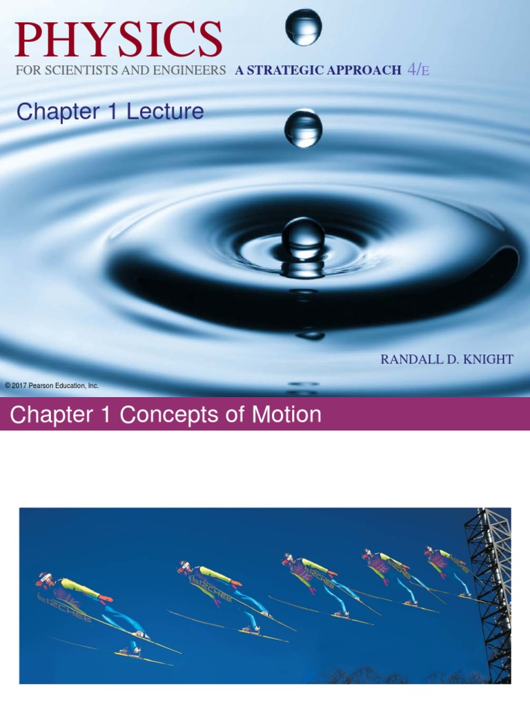 01 - Lecture - Outline CONCEPTS OF MOTION | PDF | Velocity | Acceleration