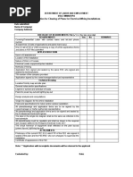 Emergency Light Checklist | PDF