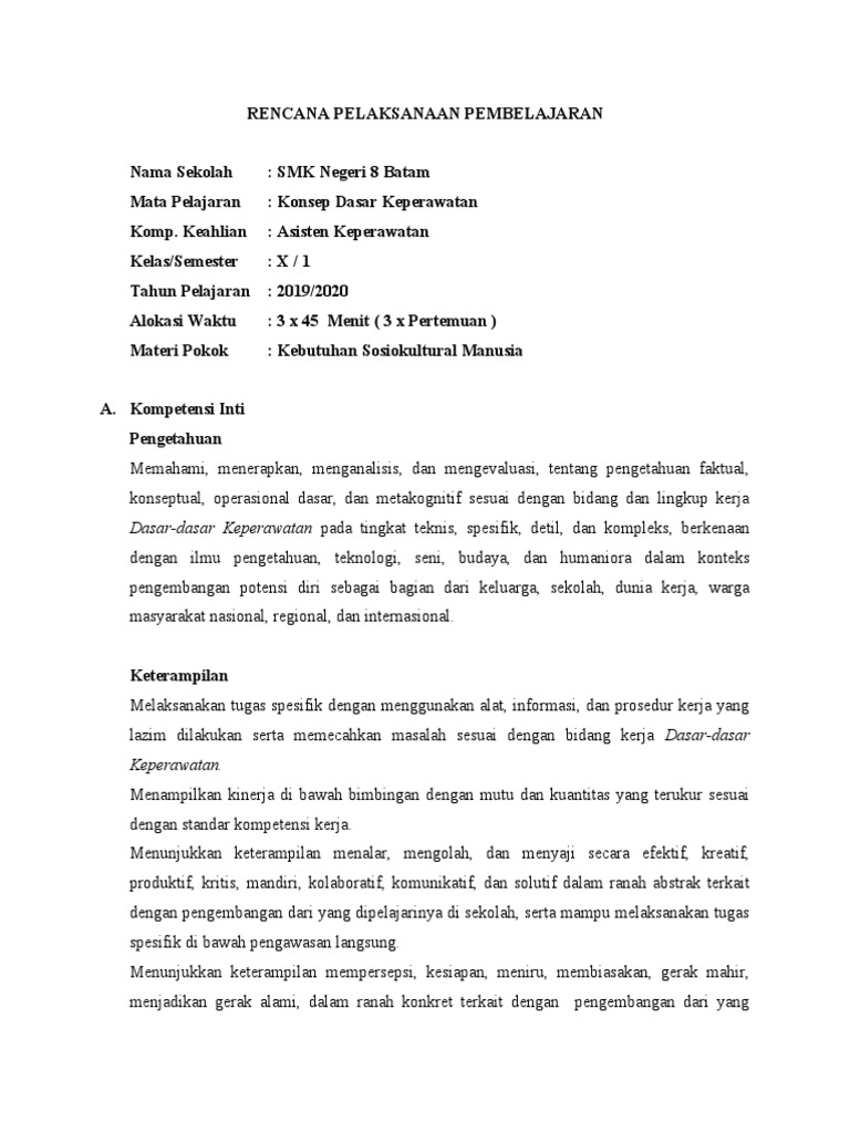 RPP KDK KD 3.4 | PDF