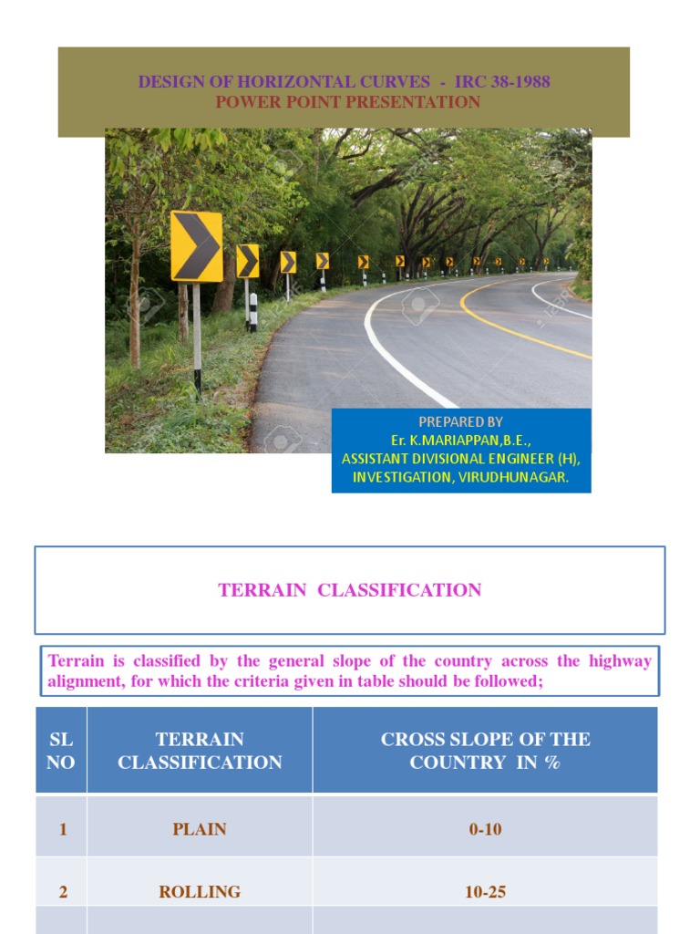 Highway Curve Design Guide | PDF