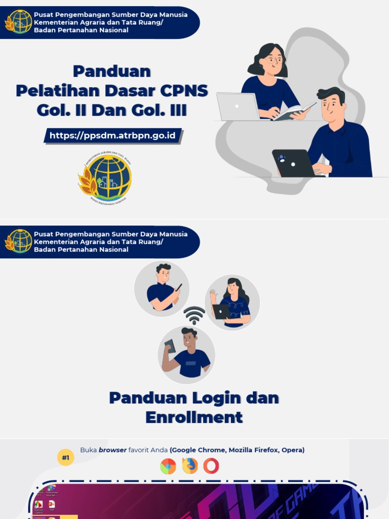Panduan Pelatihan Dasar CPNS Tahun 2021 - Kolabjar | PDF