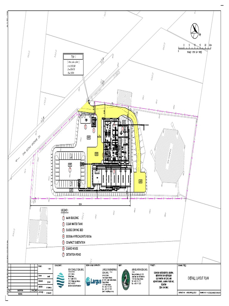 Water Treatment Facility Layout | PDF