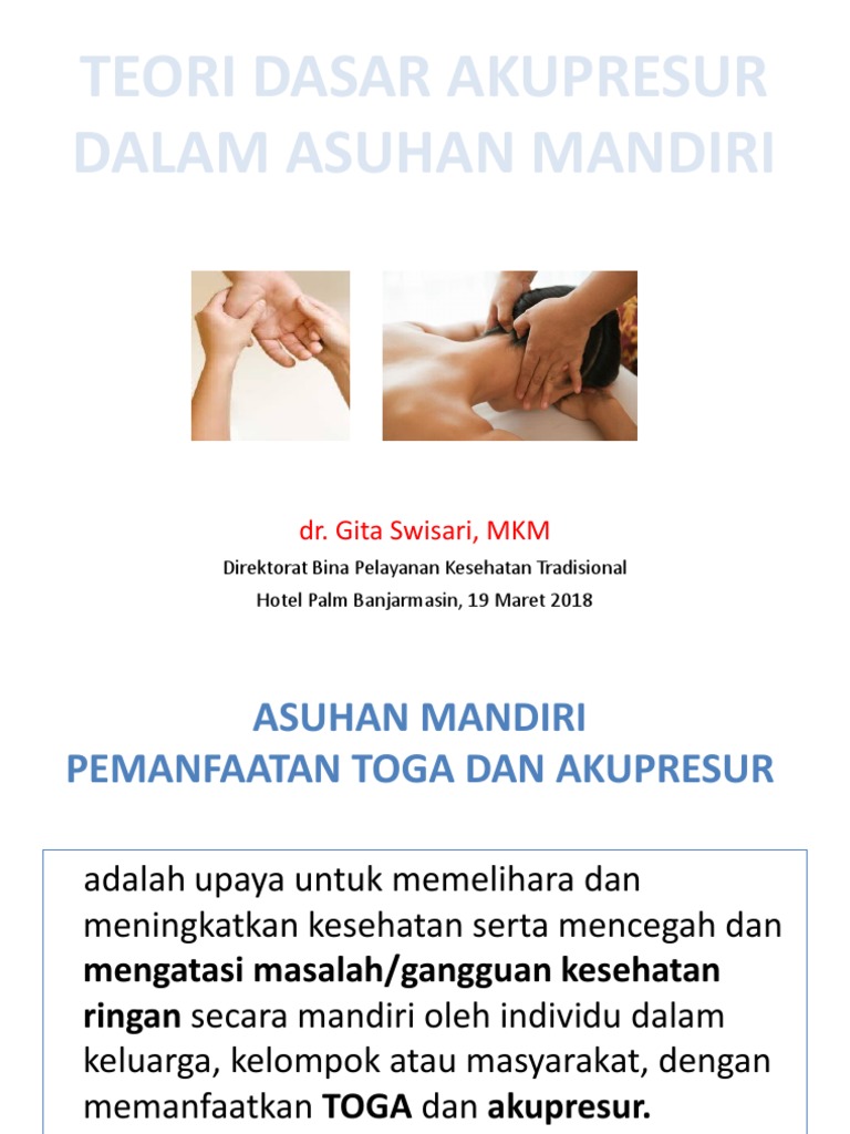 Teori Dasar Akupresur Gita | PDF