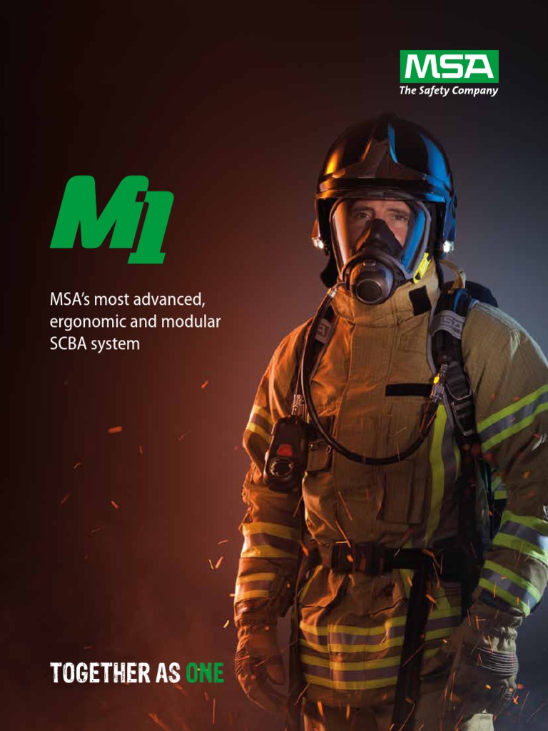 MSA M1 SCBA Leaflet | PDF | Manufactured Goods | Equipment