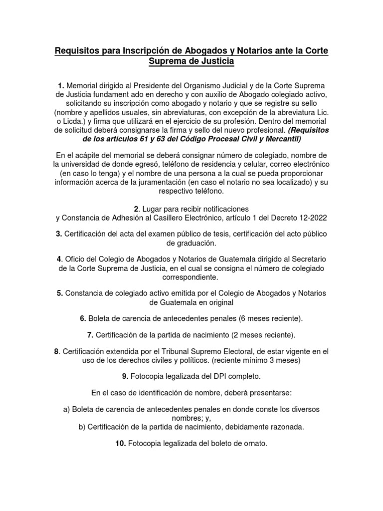Requisitos de Juramentacion | PDF | Gobierno | Justicia