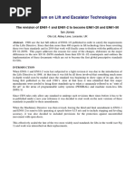 EN 81-20 & 81-50 Elevator Standards Update | PDF | Elevator | Door