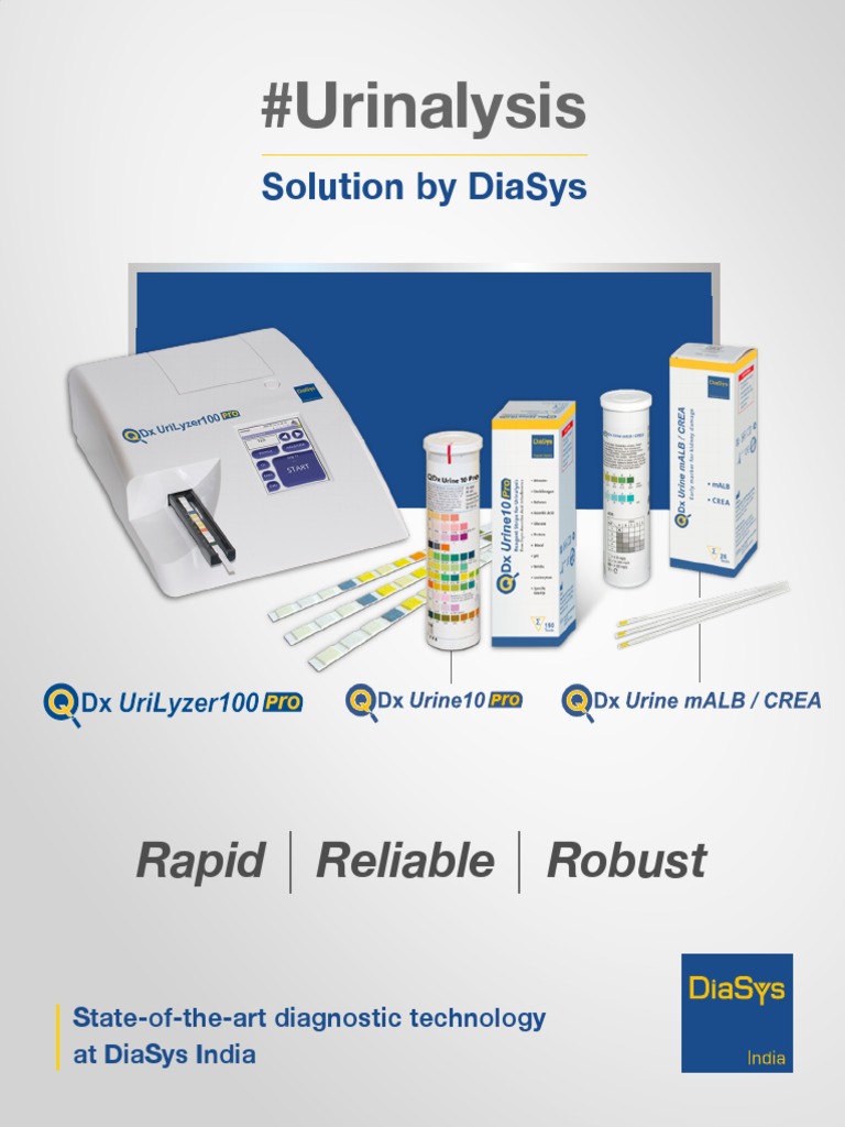 Diasys Urinalysis Solution | PDF