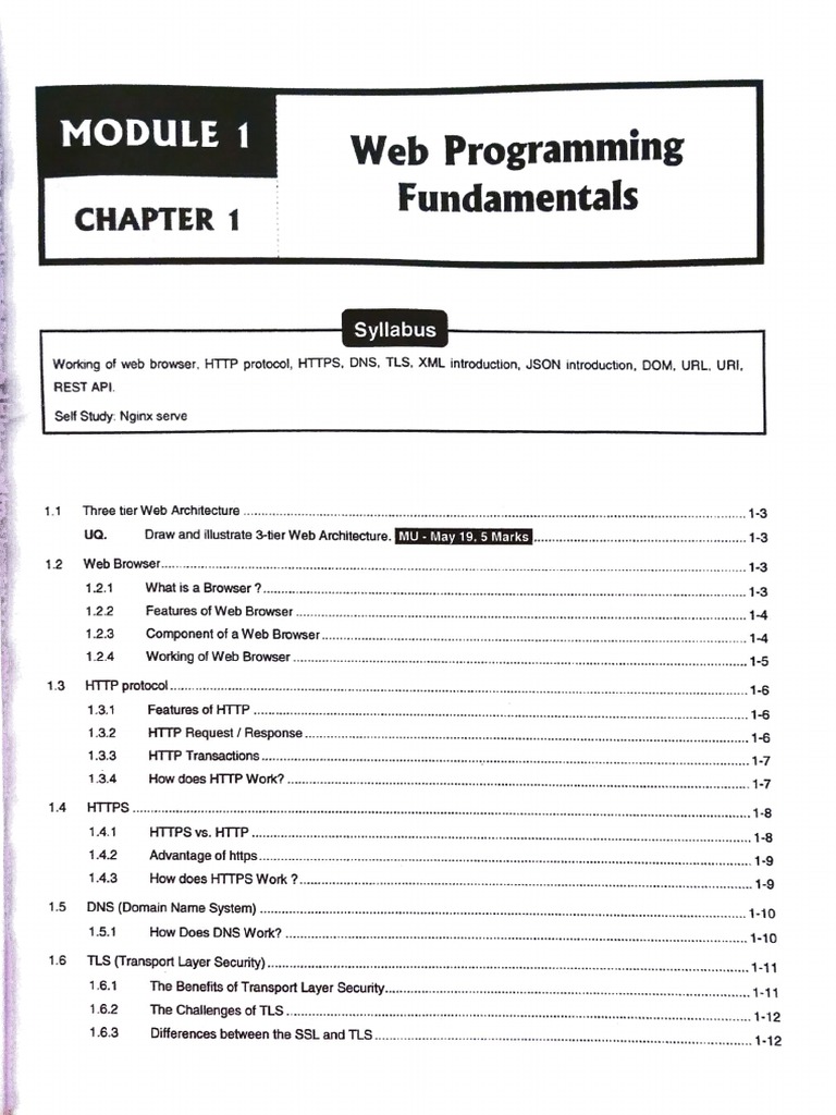 IP Module 1 To 3 | PDF