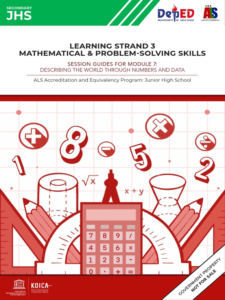 Unesco Als Ls3 Math m07 SG | PDF | Survey Methodology | Learning