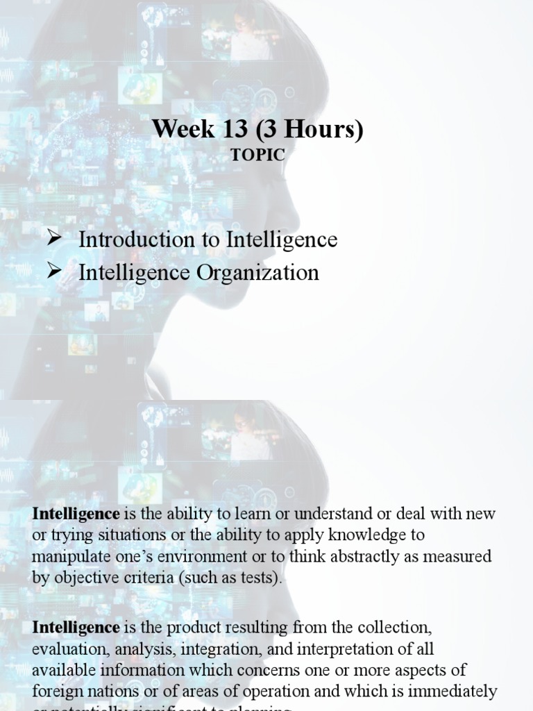 Final PPT in Cdi | PDF | Signals Intelligence | Military Intelligence