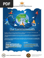 Queen's Commonwealth Essay Contest 2025 | PDF