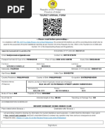 Calamity Loan Application Form (CLAF) | PDF | Loans | Interest