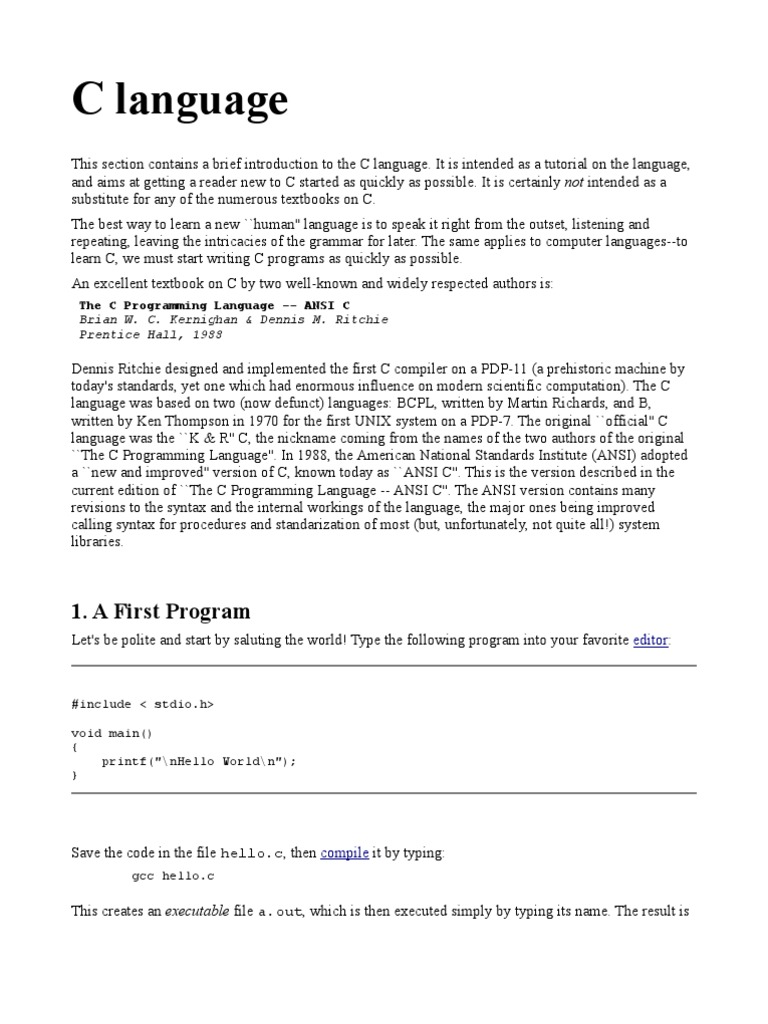 C Questions Pdf C Programming Language Pointer Computer Programming