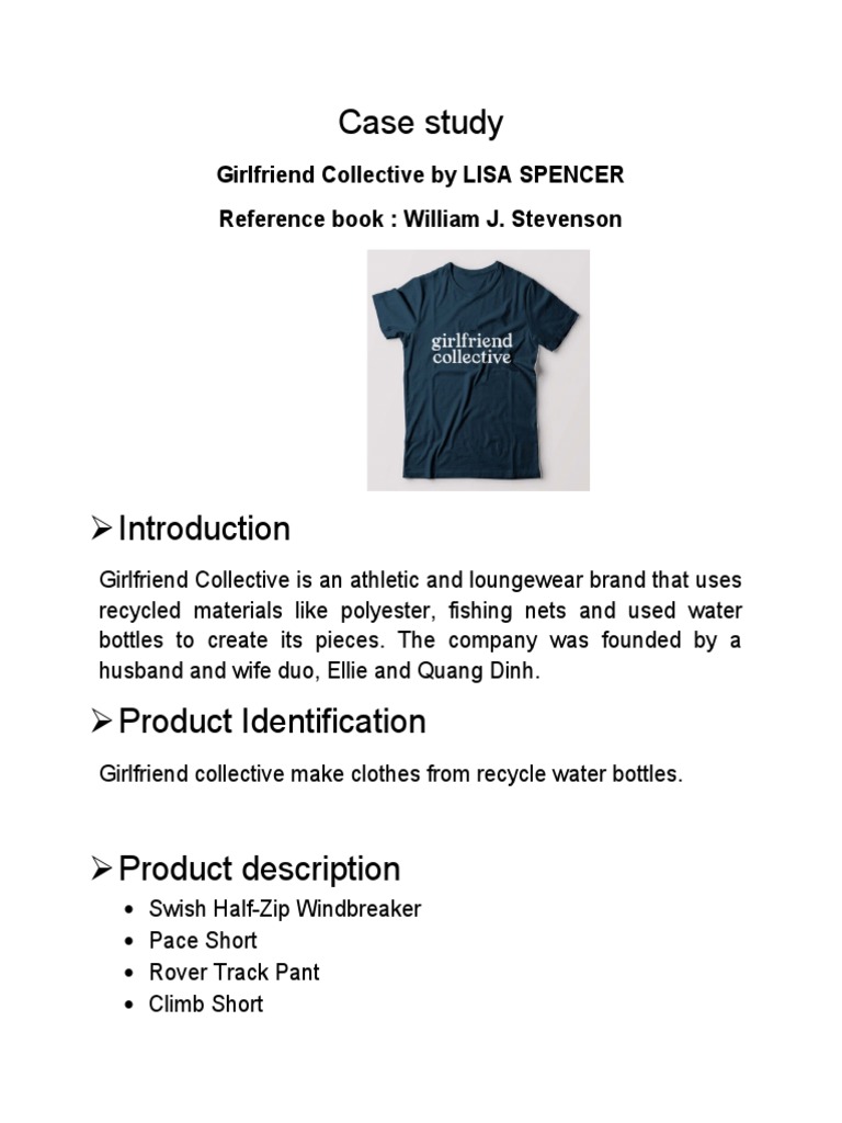 Case Study On Clothes | PDF | Sustainability | Recycling