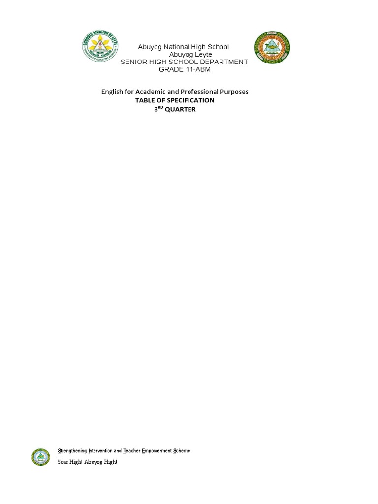 TOS-FABM1-3rd-Quarter | PDF | Learning | Cognitive Science