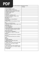 Eye Assessment Performance Checklist | PDF | Human Eye | Visual Acuity