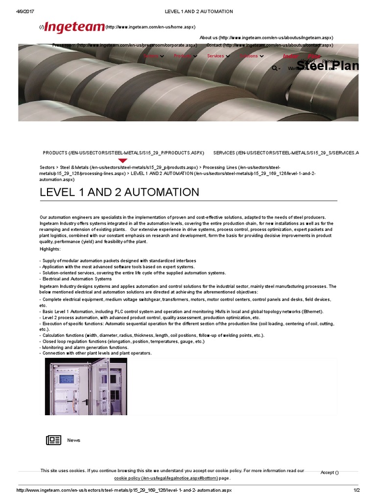 Level 1 and 2 Automation | PDF | Automation | Http Cookie
