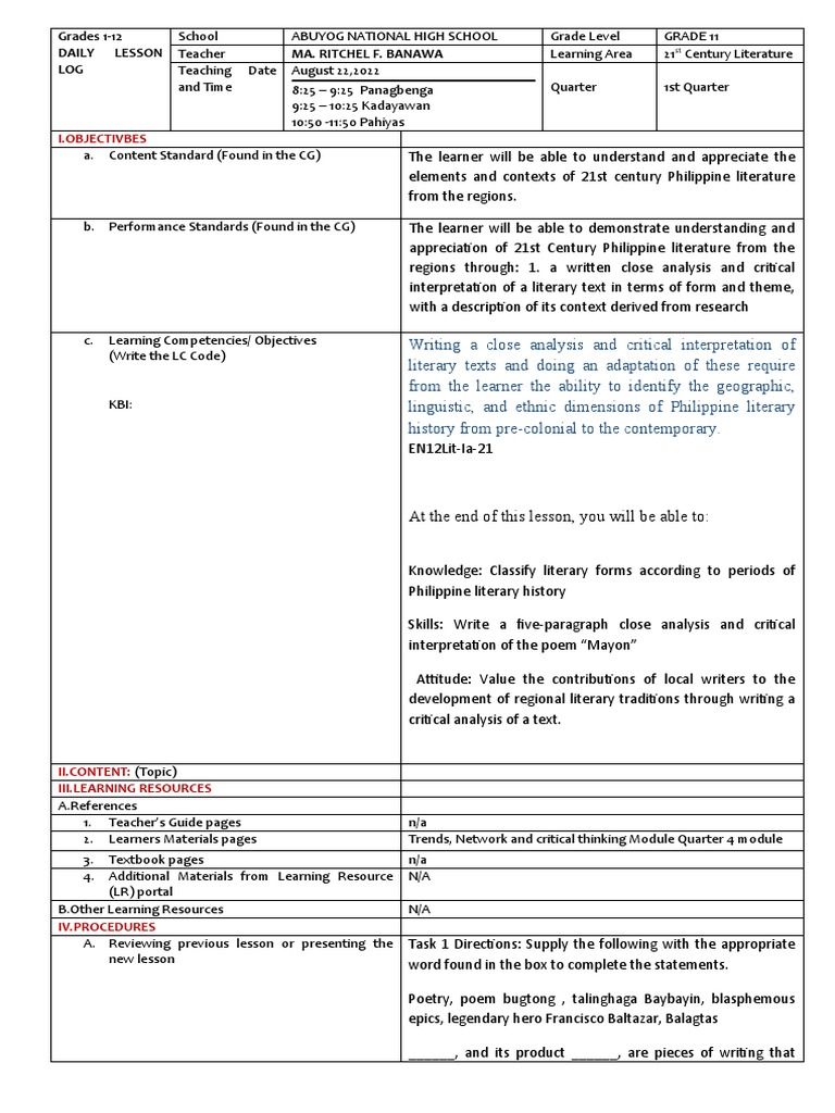 Analyzing Regional Literature: Examining Themes and Context in Kristian ...