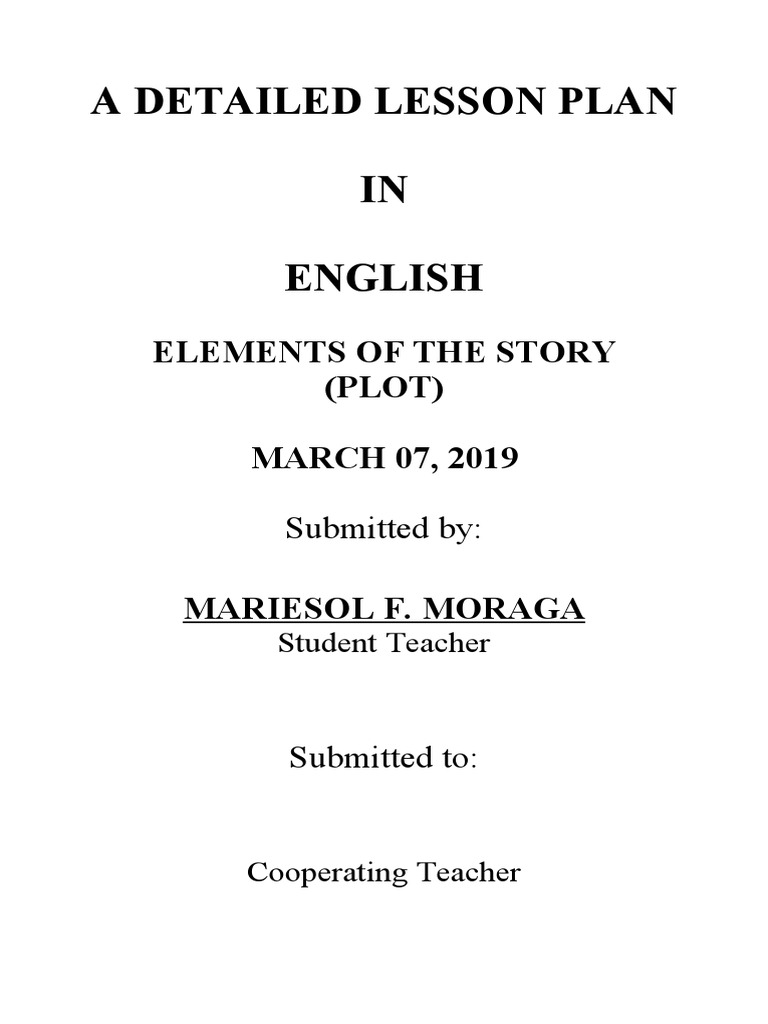 A Detailed Lesson Plan 4as | PDF | Lesson Plan | Teachers