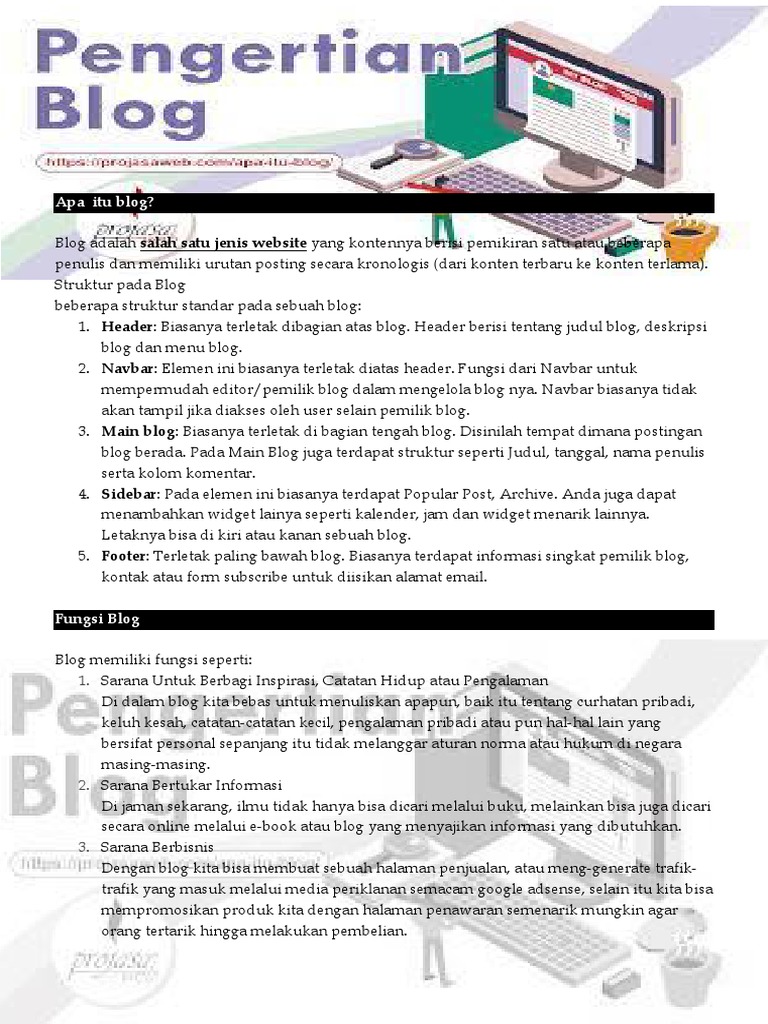 Membuat Blog | PDF