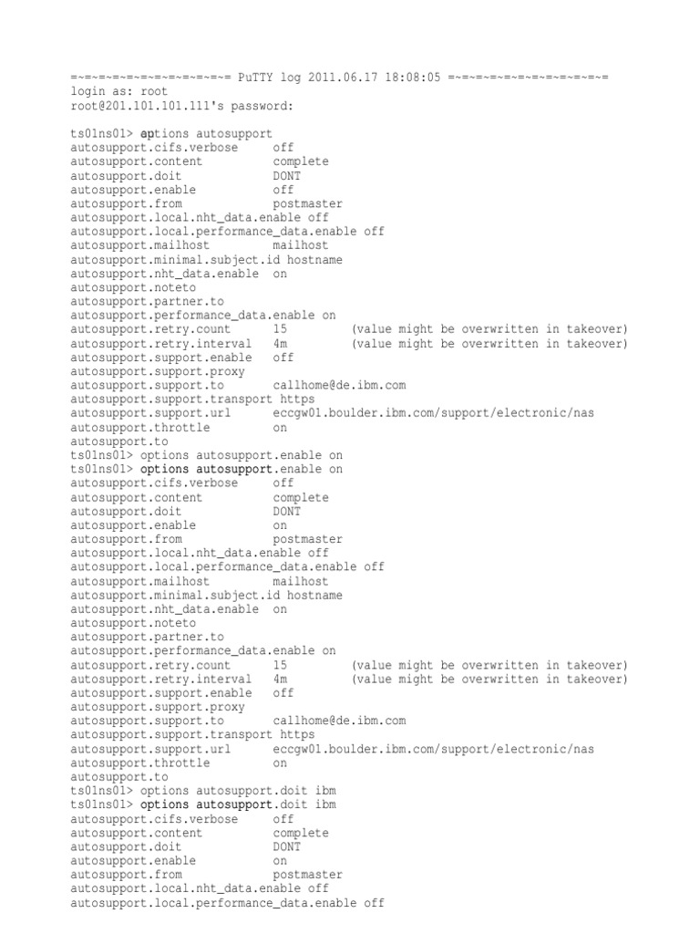 Configuring and Troubleshooting AutoSupport Settings on a NetApp ...