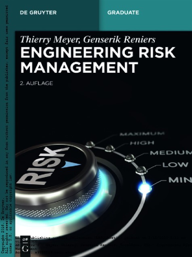 Thierry Meyer - Genserik Reniers - Engineering Risk Management-Walter ...