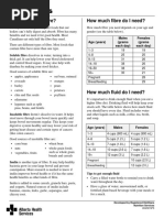 Modified Fibre Diet For The Prevention of Bowel Obstruction: My ...