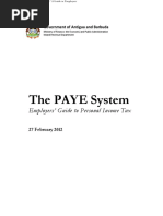 MRA: PAYE Guide Mar 21 PDF | PDF | Taxes | Employee Benefits