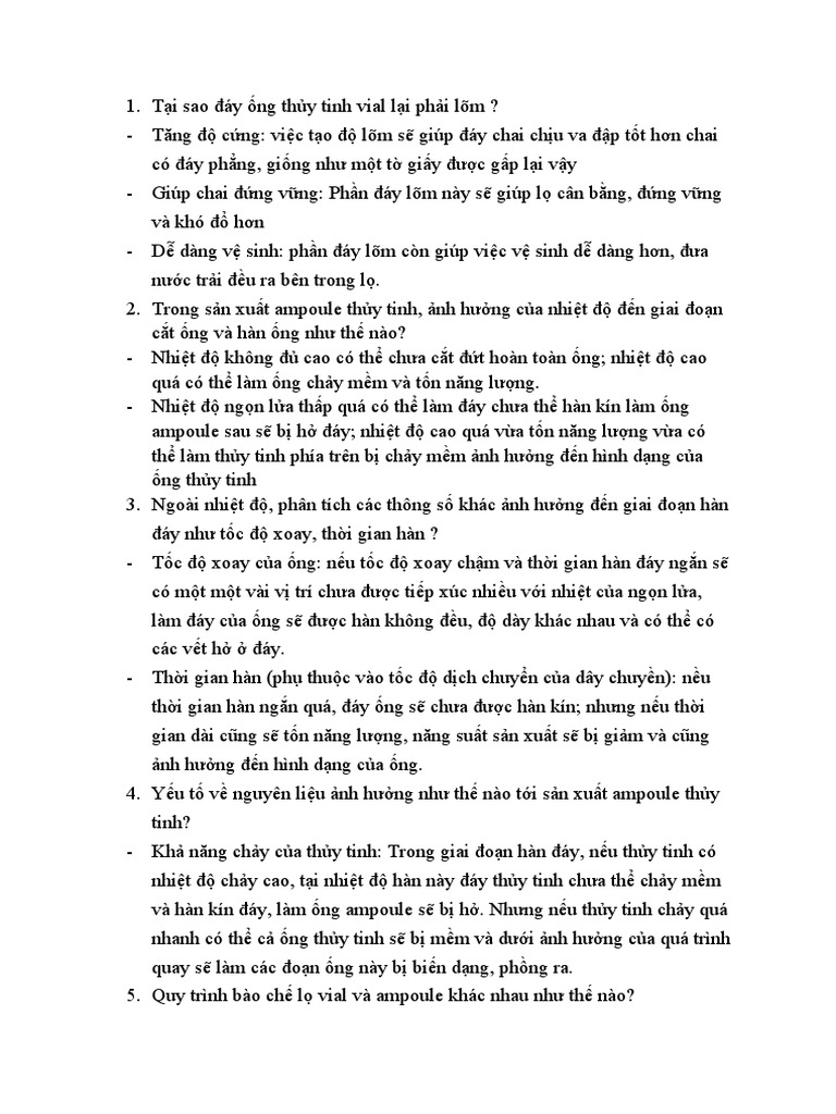 Vial - Ampoule TH y Tinh | PDF