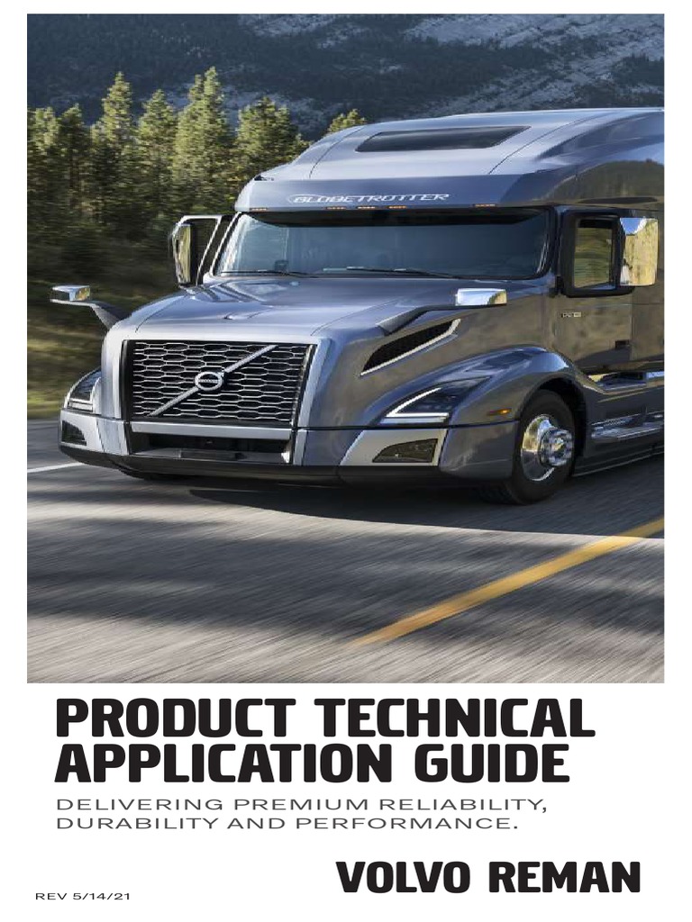 Product Technical Application Guide: Volvo Reman | Download Free PDF ...