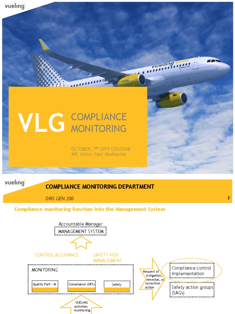 19 - Compliance Monitoring - An Airline Perspective | PDF | Regulatory ...
