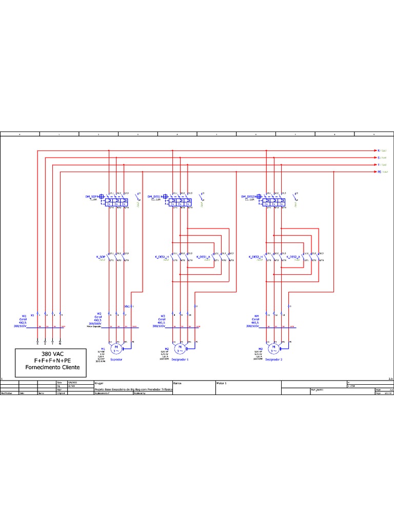 Esquema Eletrico Simplificado 1-1 | PDF