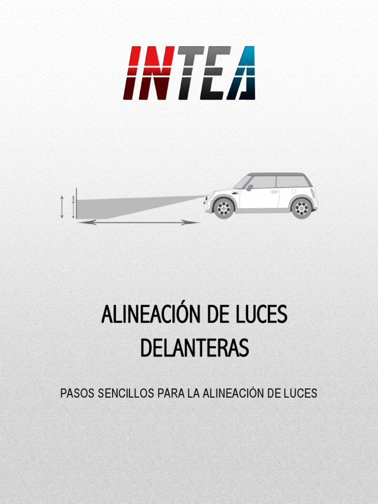 Alineación de Luces Intea | PDF