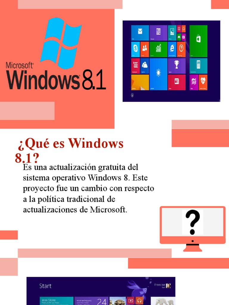 Introducción a Windows 8.1 | PDF | Microsoft Windows | Windows 8.1