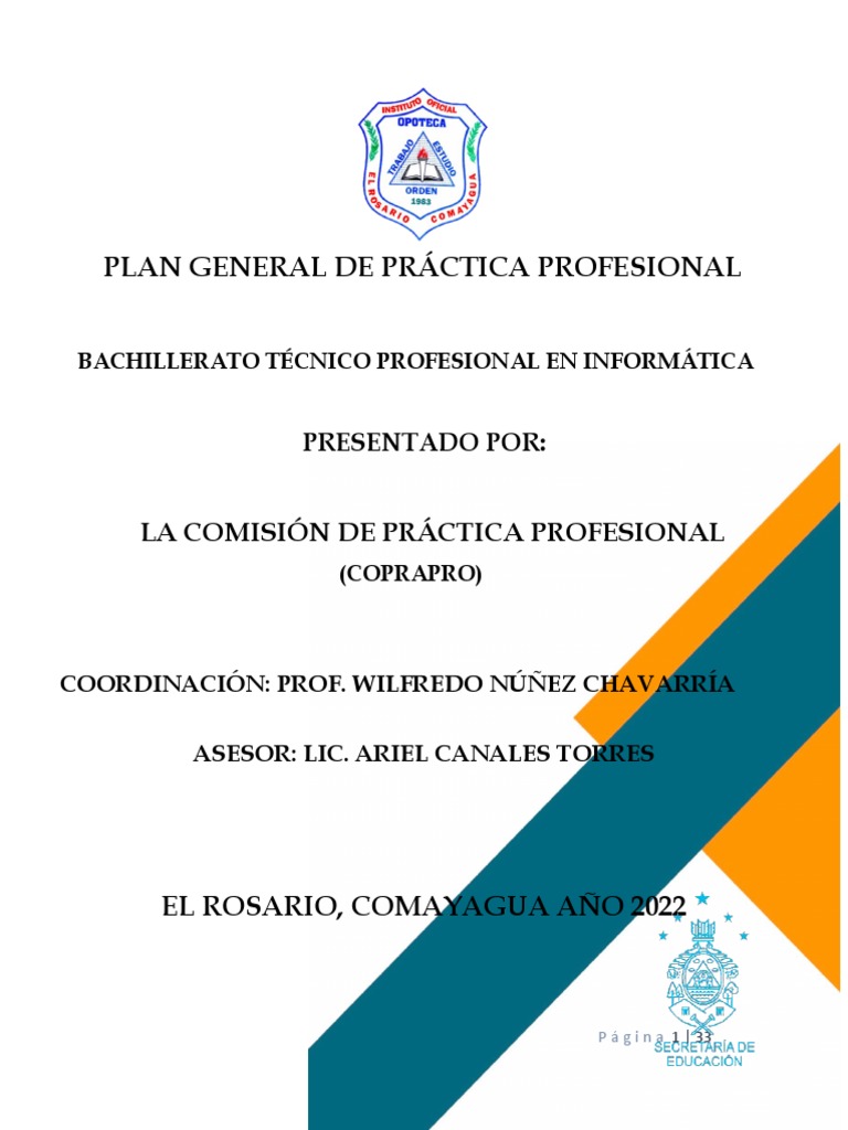 Informe de Practica 2022 | PDF | Desarrollo profesional | Informática