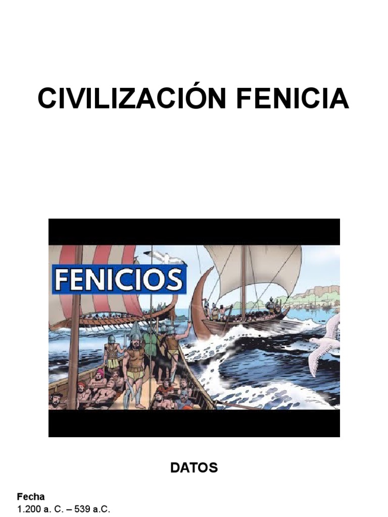 Civilización Fenicia | PDF | Fenicia