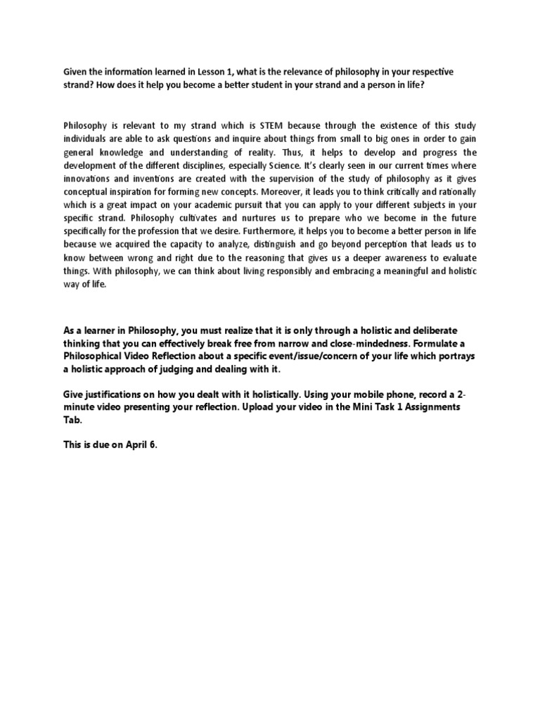 Activity 1 - MIni Task 1 | PDF