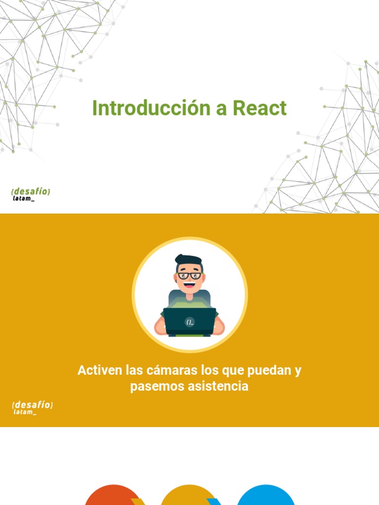 Presentación - Introducción A React | PDF | Script Java | Desarrollo de software