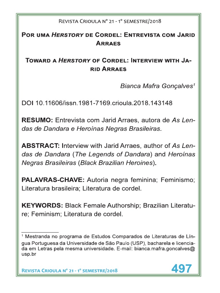 Entrevista Jarid | PDF