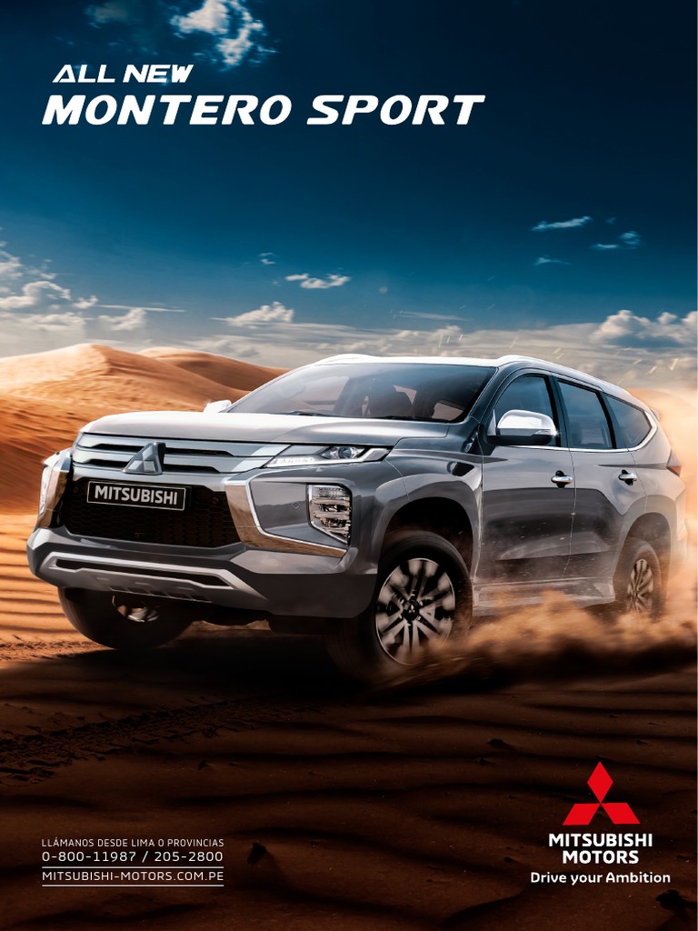 Ficha Técnica Mitsubishi Montero V20 | PDF | Tracción en las cuatro ...