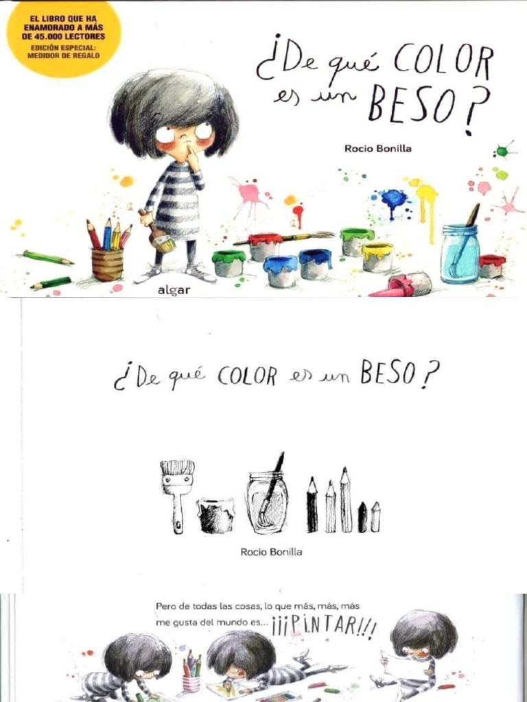 Cuento de Que Color Es Un Beso | PDF